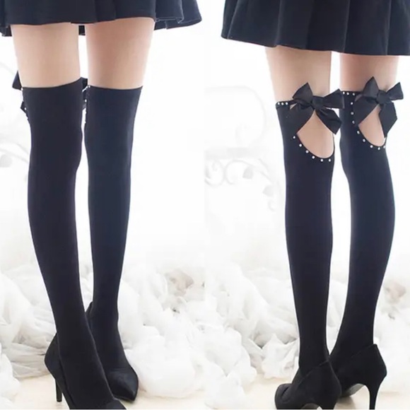 Wild Time Fashion | Accessories | New Black Glitter Rhinestone Satin ...